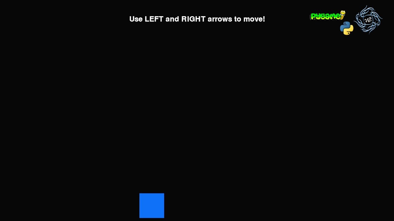 Python Game Tutorial #1: Basic Player Movement & Game Loop | Pygame Beginner Guide