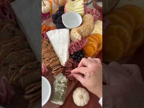 Fall Recipes: Easy Fall Charcuterie Board #shorts