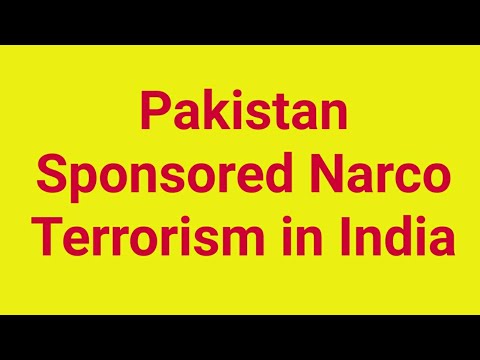 Pakistan Sponsored Narco Terrorism in India | Jammu Kashmir busted Pakistan Sponsored Narco Terror