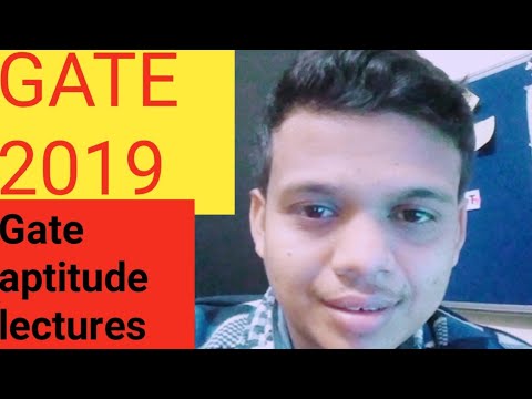 Aptitude for GATE