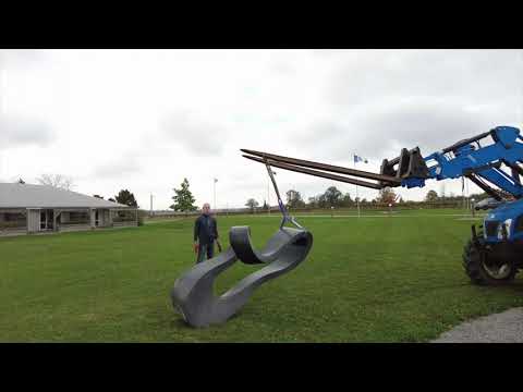 ​Signature by Jeremy Guy | Installation Video | Oeno Gallery Outdoor Sculpture Garden