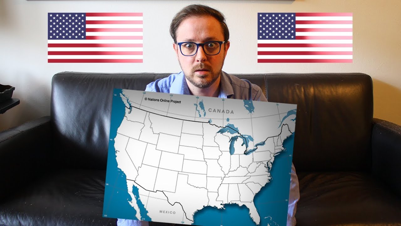 Finding the Fifty States on a Blank Map of America