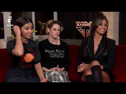 CHARLIES ANGELS Interview Cast FULL