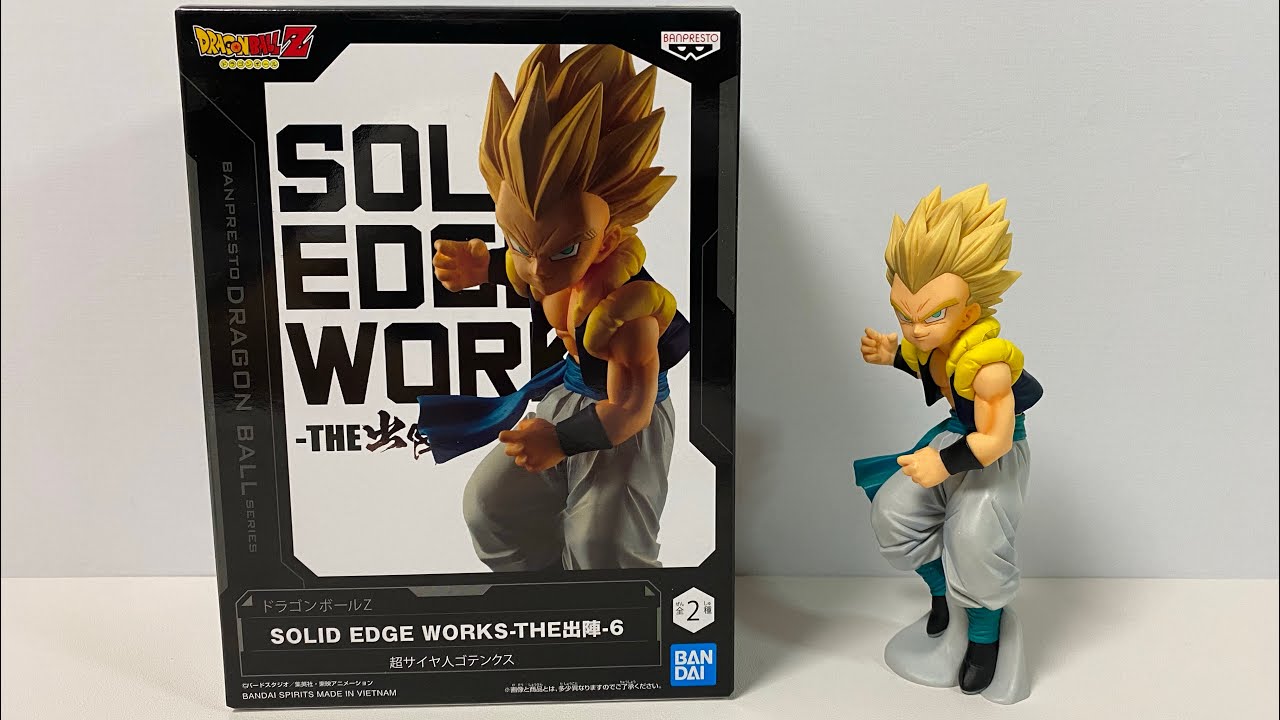 DRAGON BALL Z GOTENKS SOLID EDGE WORKS THE SHUTSUJIN Figure | Unboxing & Details
