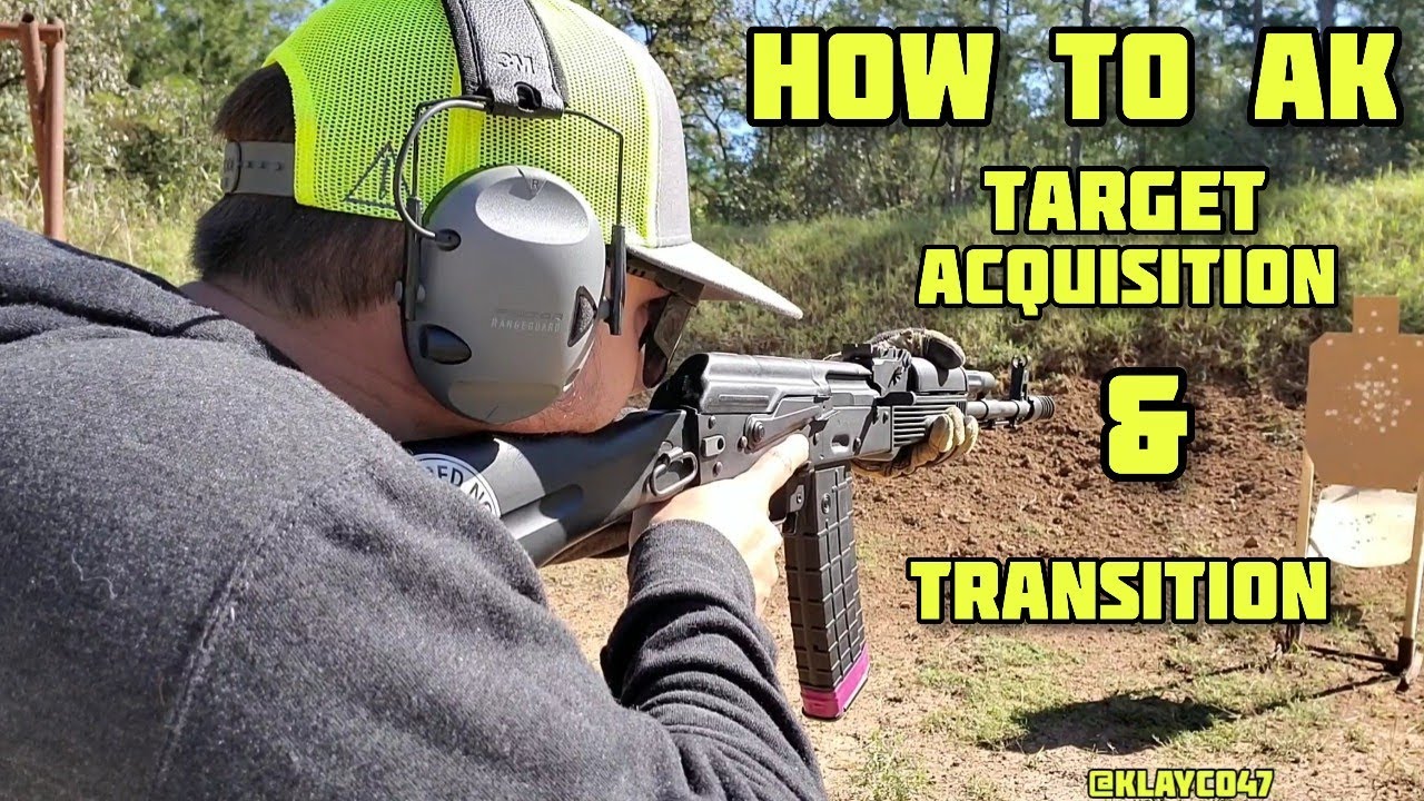 AK TRAINING DRILLS TO BE A BETTER SHOOTER