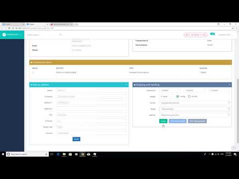 How to print USPS shipping label use EasyPost account and automatically submit shipment to ChitChats