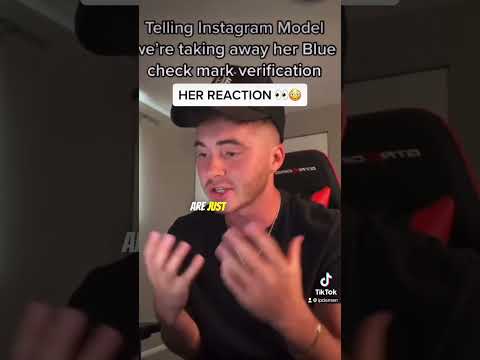 IG model gets her verification taken away #shorts #comedy #instagram #model #funny #viral #ytshorts