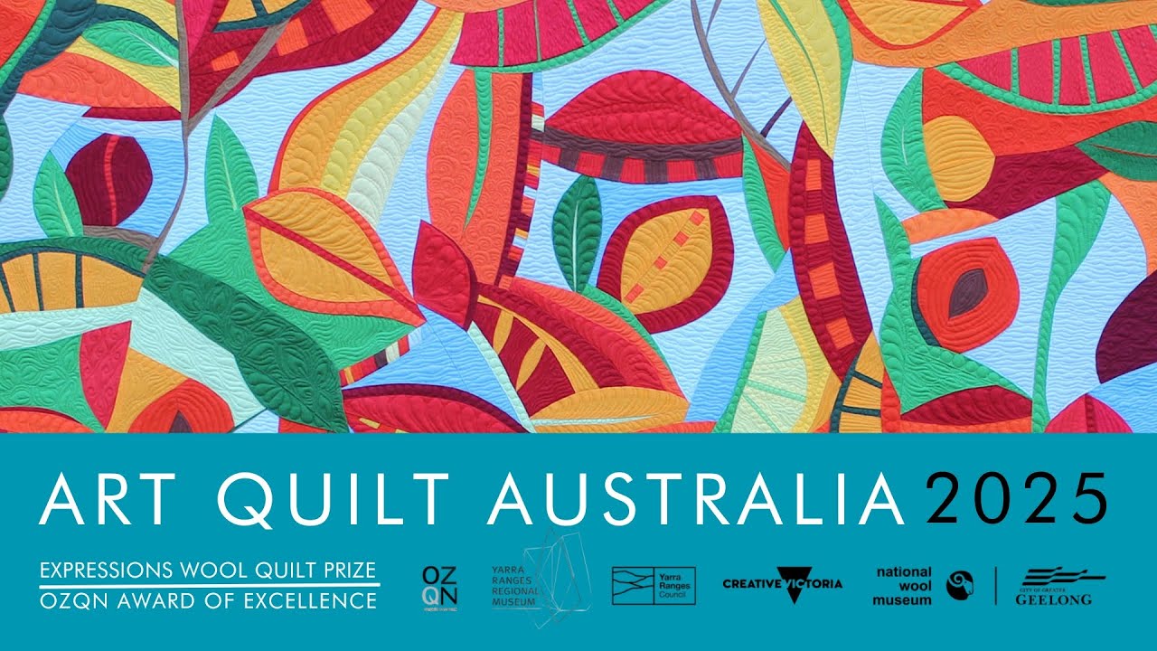 Art Quilt Australia 2025 including Expressions: The Wool Quilt Prize