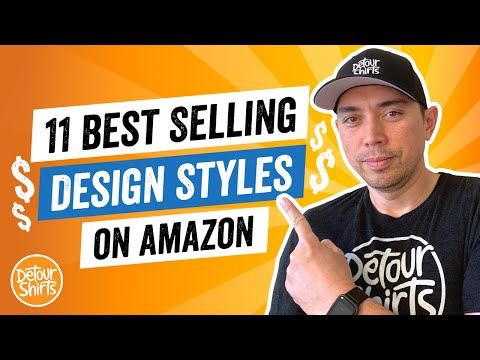 11 Popular T-Shirt Design Styles on Amazon Right Now! Learn Design Layout Ideas from Best Sellers