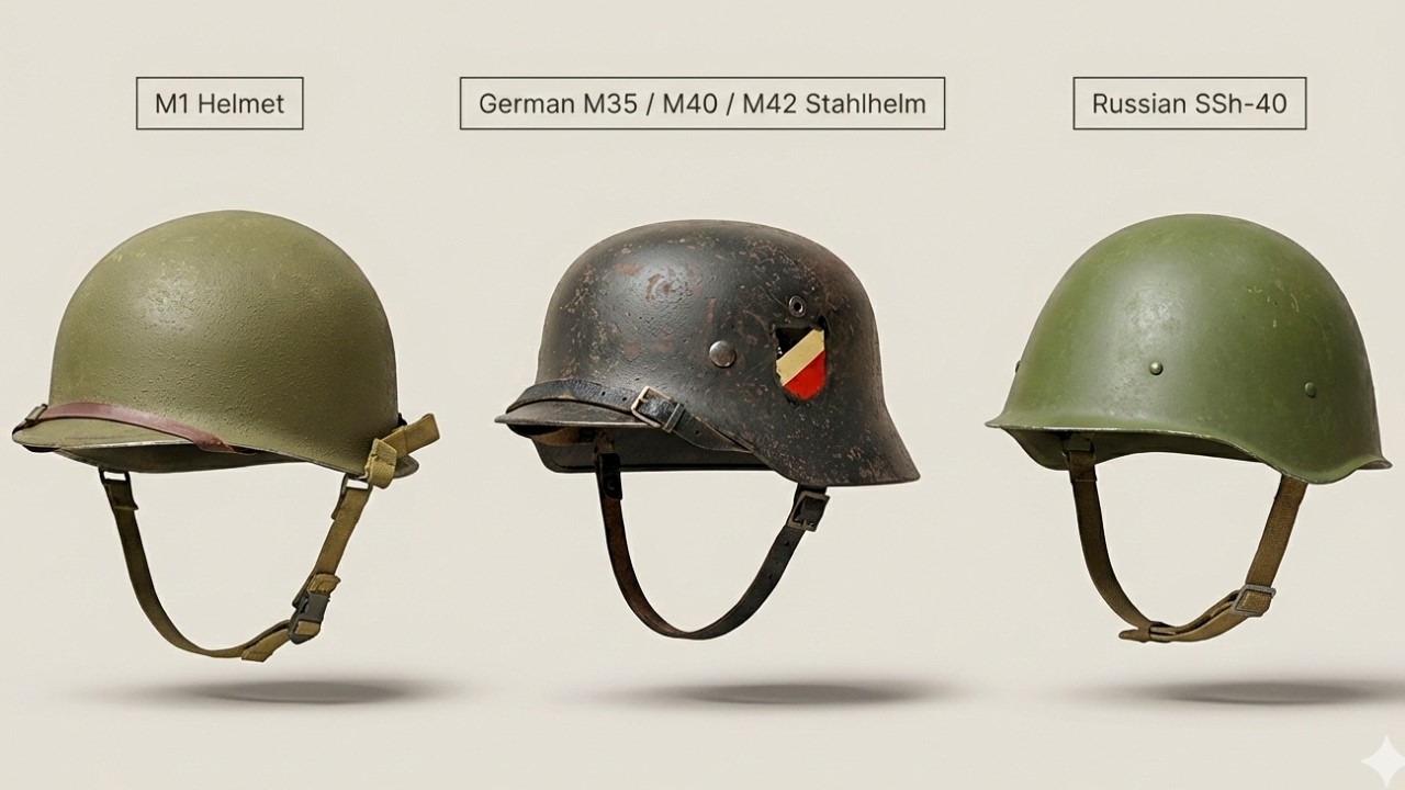 Every Combat Helmet Used in WW2 – Ranked & Explained