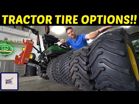 THE ULTIMATE TRACTOR TIRE GUIDE: TREAD PATTERN OPTIONS! π¨βπΎπ