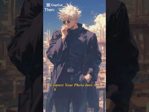 Convert any photo into 4k Image using chatgpt | #shorts #viral #gojo #trending #4k #ghibli #prompt