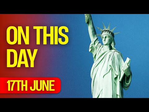 STATUE OF LIBERTY Arrives 17 June 1885 π½ | On This Day