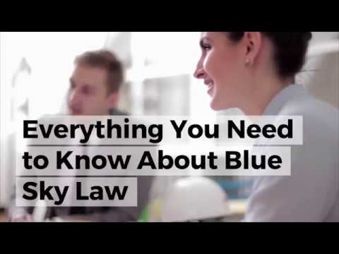 Blue Sky Law: Everything You Need to Know About