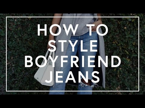 How To Style Boyfriend Jeans | The Zoe Report by Rachel Zoe