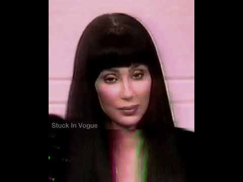 Do you think men are important? Cher 1991