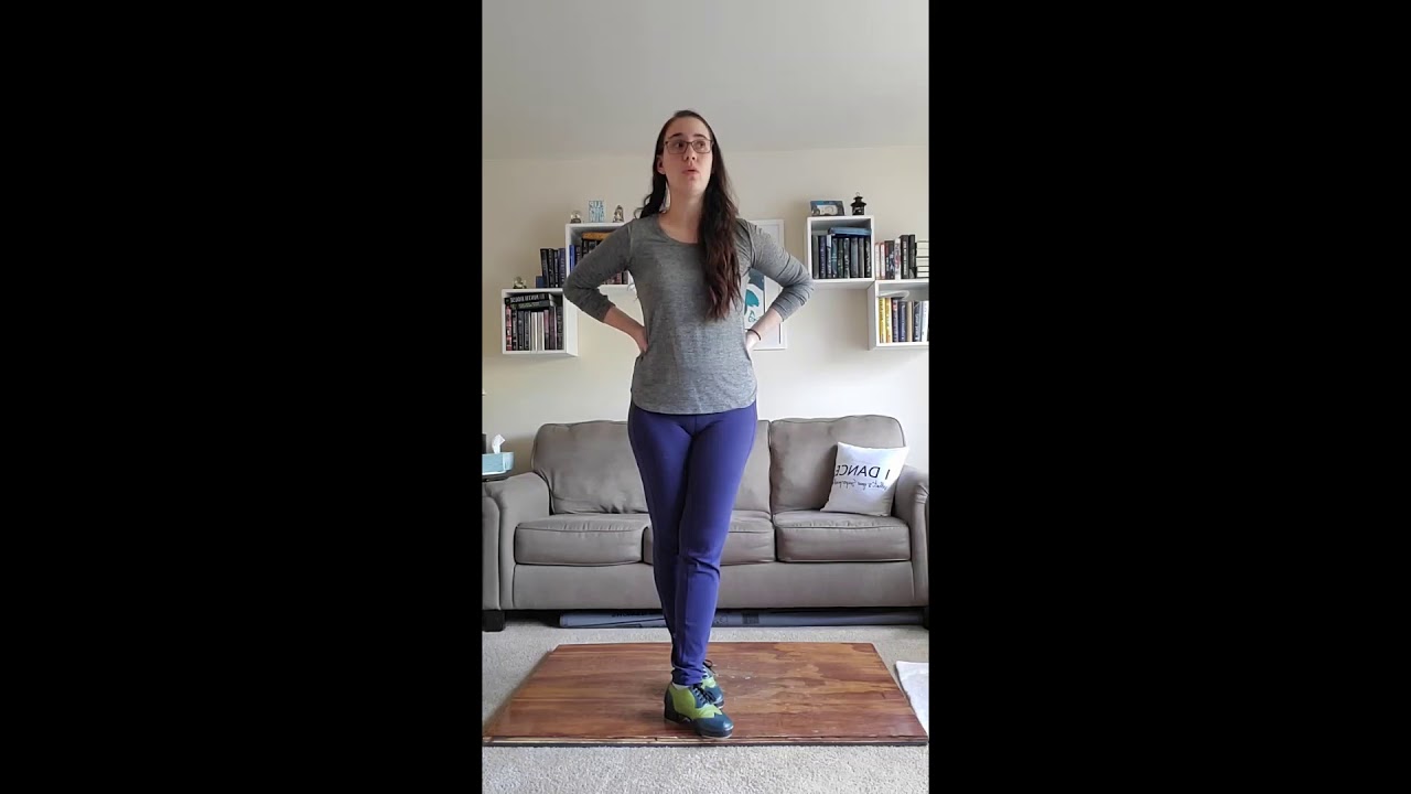 Advanced Beginner/Intermediate Tap from home, class 6