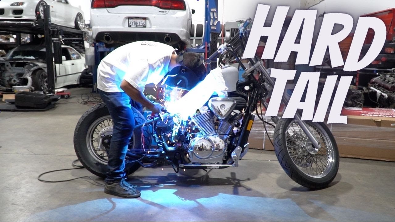 Honda shadow bobber build - Hardtail