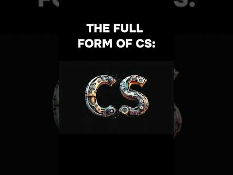 Full Form of CS in 5 Seconds #coding #cpu #fullform #tech