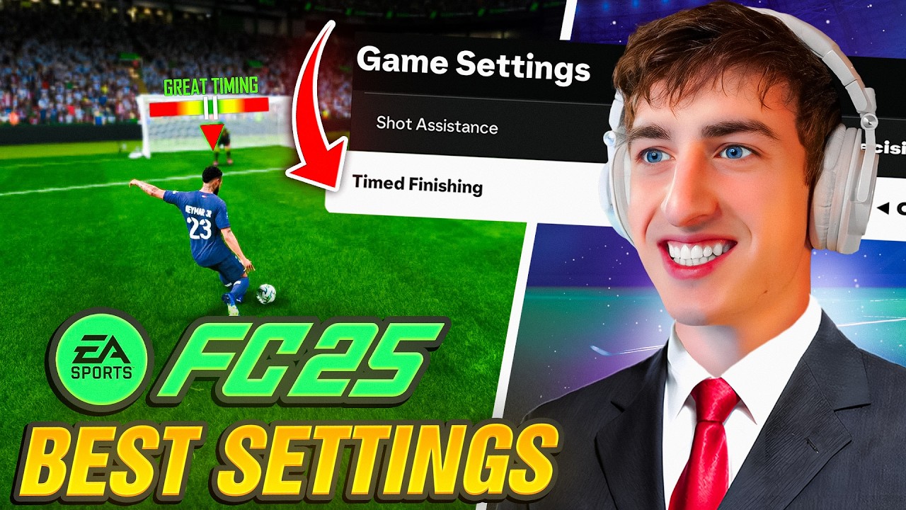 The COMPLETE Settings Guide In EAFC 25!