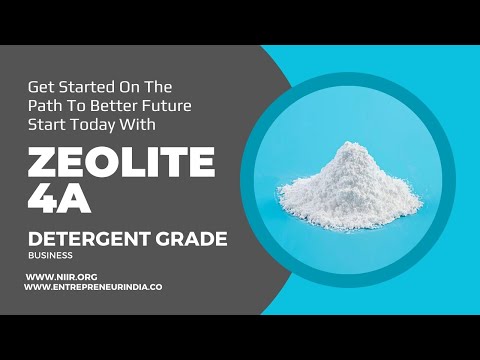 How to Start Zeolite 4a! (Detergent Grade) Plant| Best Ideal Business Plan for Zeolite 4a ...