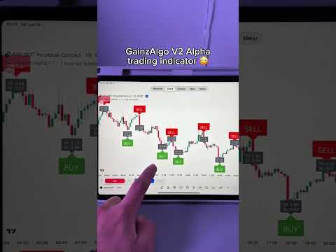 This indicator is GainzAlgo V2 Alpha indicator 📈 #crypto #stocks #forex #tradingview