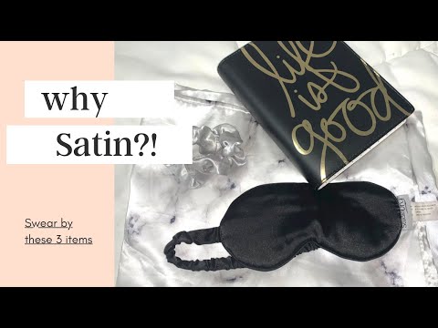 SATIN PILLOWCASE // HONEST REVIEW //