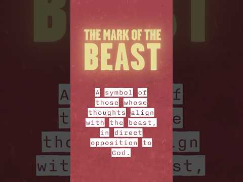 The Mark of the Beast -What is it? #endtimes #666 #biblestudy #christadelphians #shorts #reels