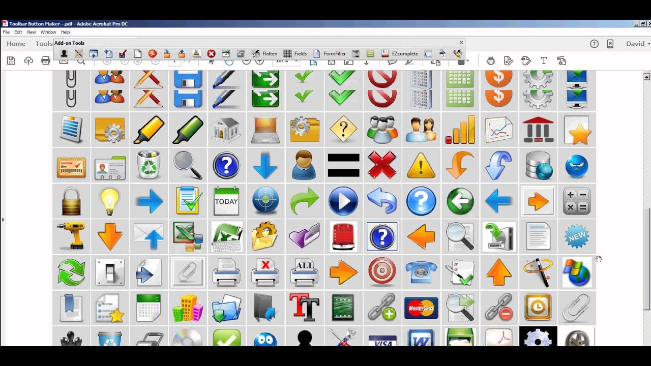 How To Create A Custom Toolbutton In Adobe Acrobat