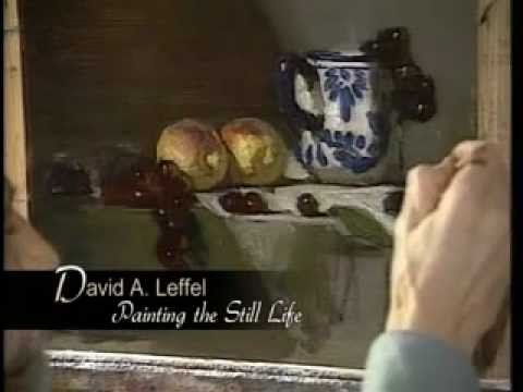 Signilar Art Videos - David Leffel Painting the Still Life