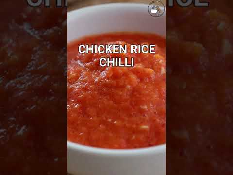 Hainanese Chicken Rice Chilli Sauce | Best Sauce Recipes #Shorts