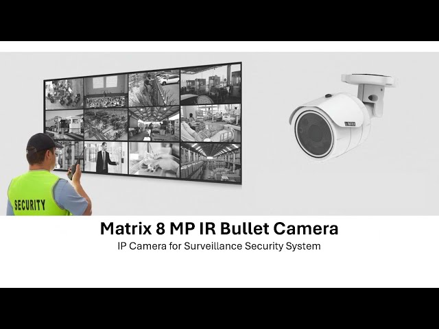 Matrix Bullet Camera - Matrix 5 MP IP Bullet Camera (Satatya ...