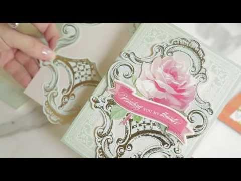 Boiserie Card Stickers How To Video