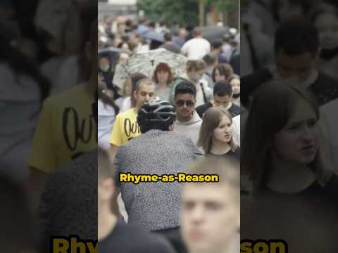 Rhyme-as-Reason Effect: The #psychology of Rhyming | #psychologicaleffects