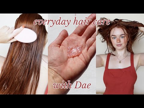 Natural Red Hair Care Routine with Dae Hair | @abigalesonline | #shorts