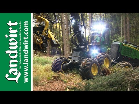 John Deere Forstmaschinen | Austrofoma 2015 | landwirt.com