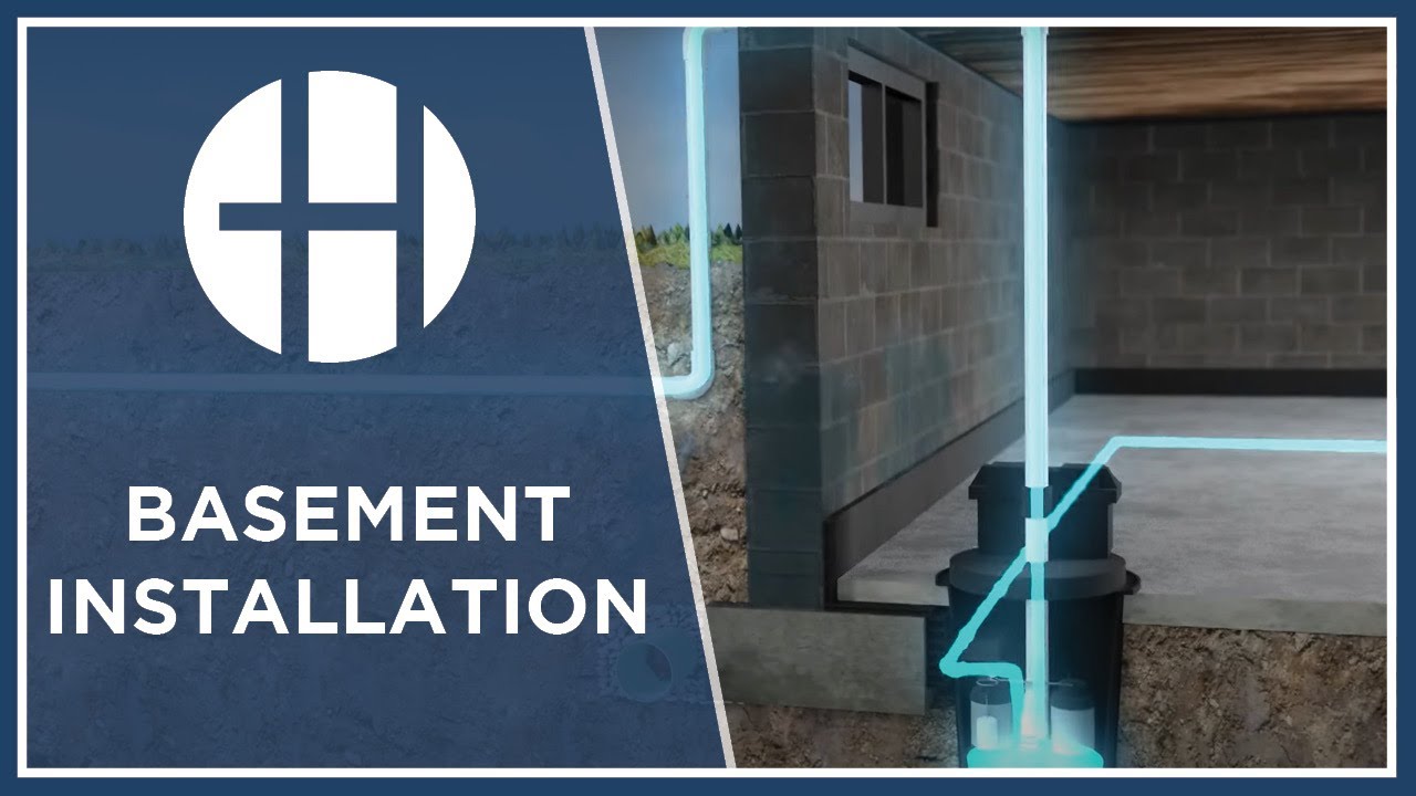 Hydraway Drainage Systems Basement Installation