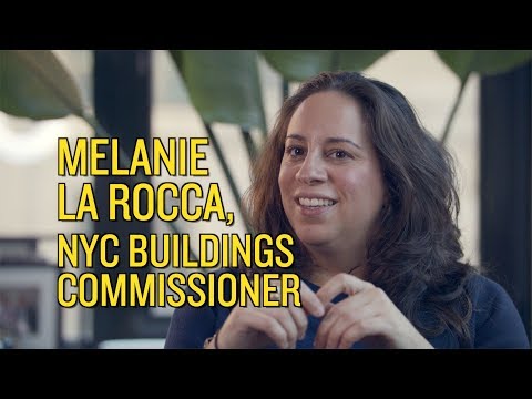 Melanie La Rocca, Commissioner NYC Department of Buildings