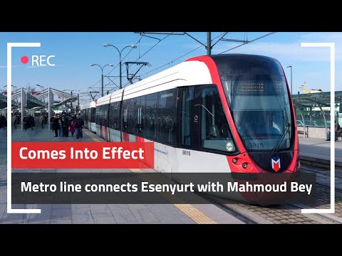 New Istanbul Subway || Mahmutbey Esenyurt metro || Istanbul Metro