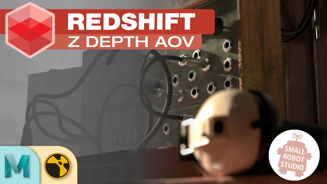Redshift Z Depth with Nuke Tutorial