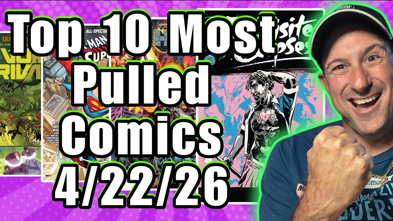 DC Dominates The Top 10 Most Pulled Comics For 4/22/26