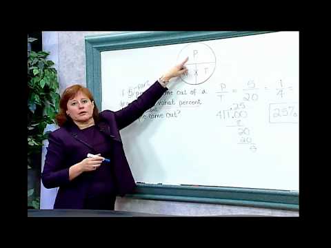 Decimals & Percents-Finding What Percent the Part is of the Total