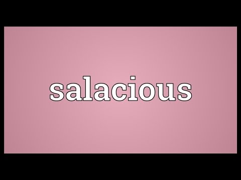 Salacious Meaning
