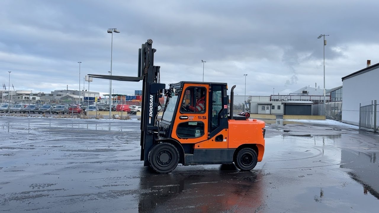 Dieseltruck Doosan D55C-7, Göteborg, Klaravik auktioner