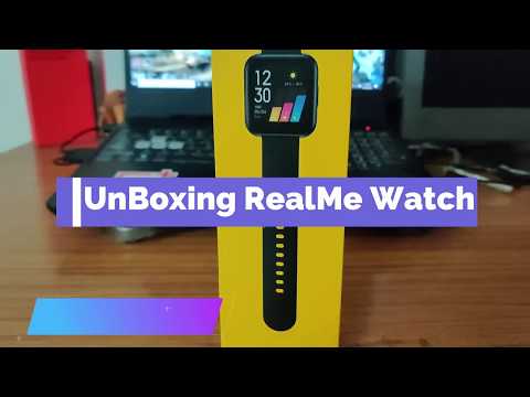FASTEST UNBOXING OF REALME WATCH | STROM TECH | REALME INDIA