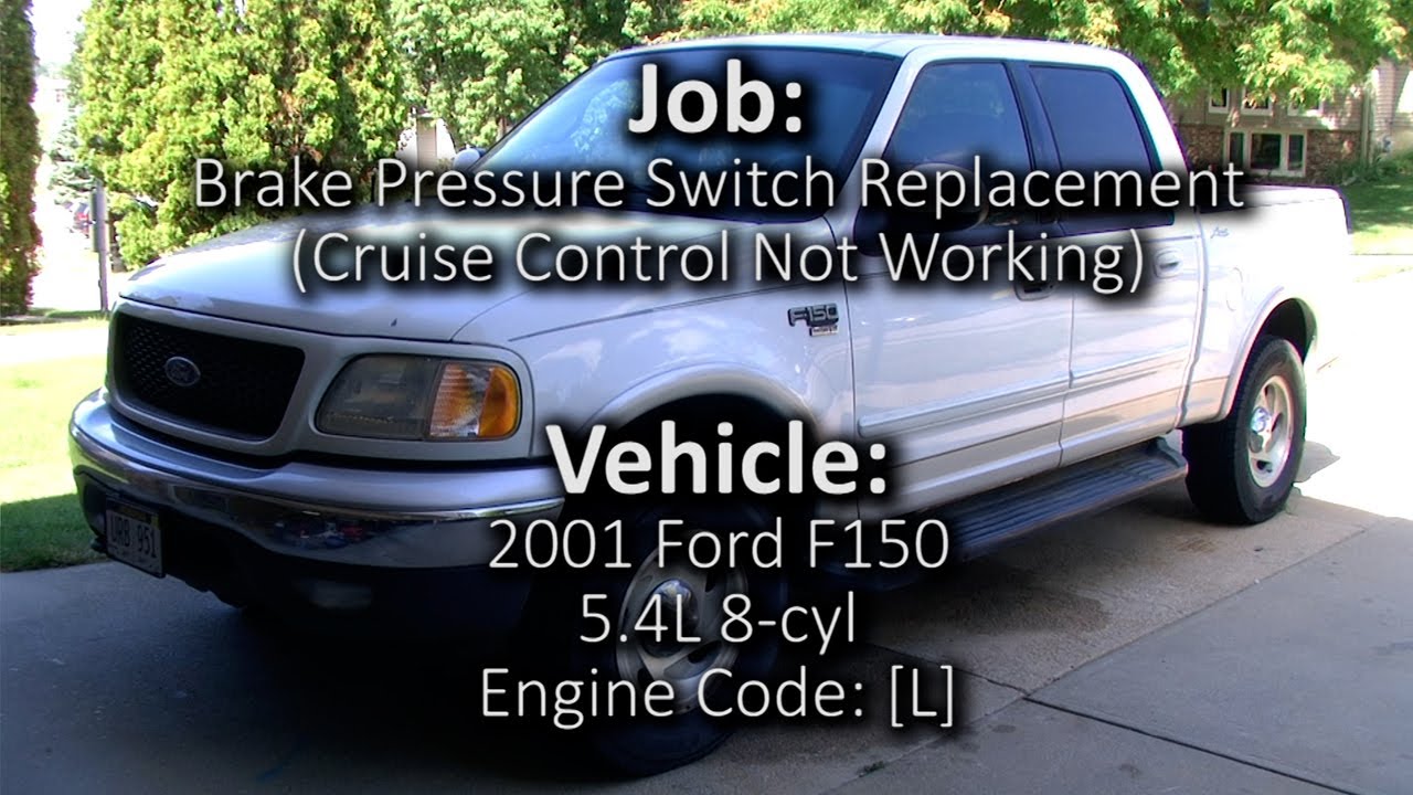 2001 Ford F150 - How to Replace the Brake Pressure Switch (Cruise Control Not Working)