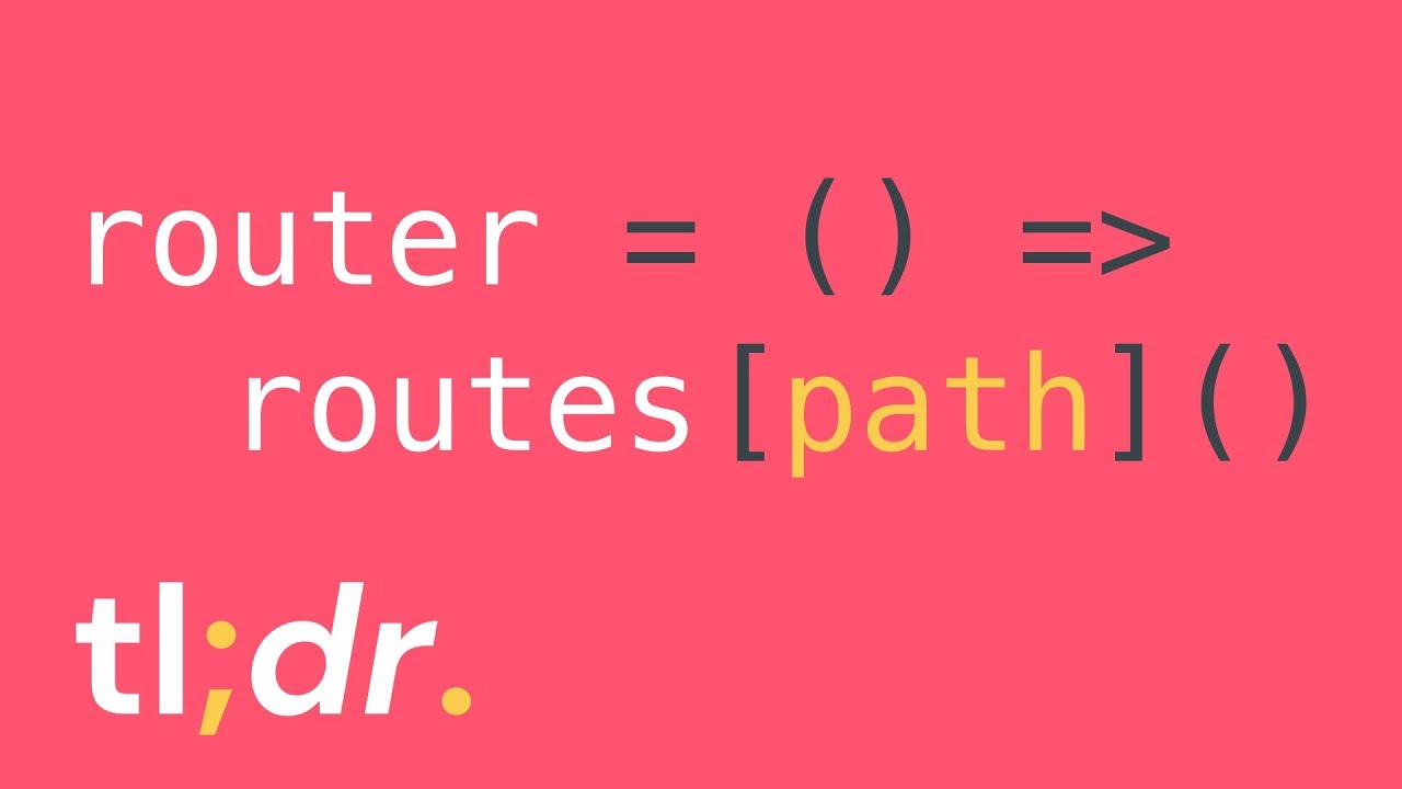 02. Router Pattern // JavaScript Codecasts