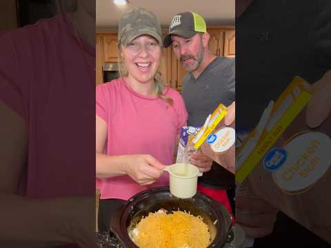 Y’all come cook with us! Loaded Baked Potato Soup😋 #couple #marriage #funny #cooking #food #foryou