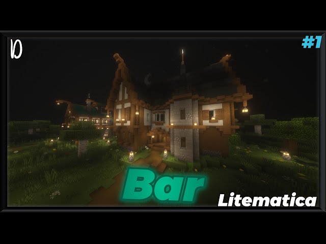 Medieval Bar - Litematica Minecraft Map