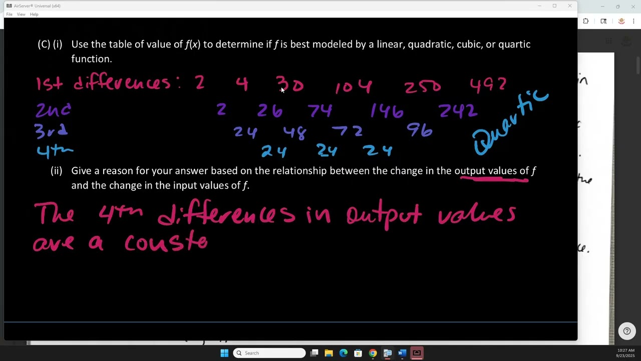 Unit 1b Review Notes